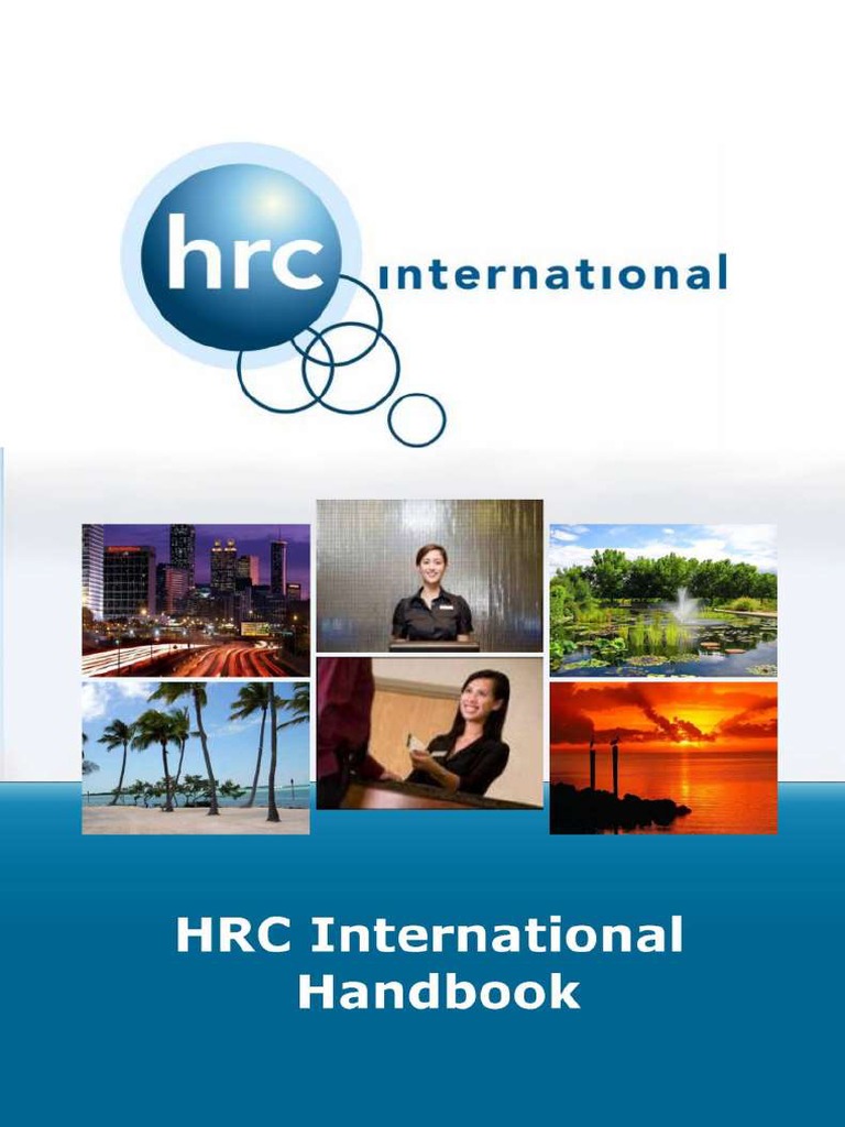 HRC International Handbook 2017 | PDF | Travel Visa | Wellness