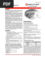 Nohmi Projected Beam Smoke Detector | PDF | Sensor | Manufactured Goods