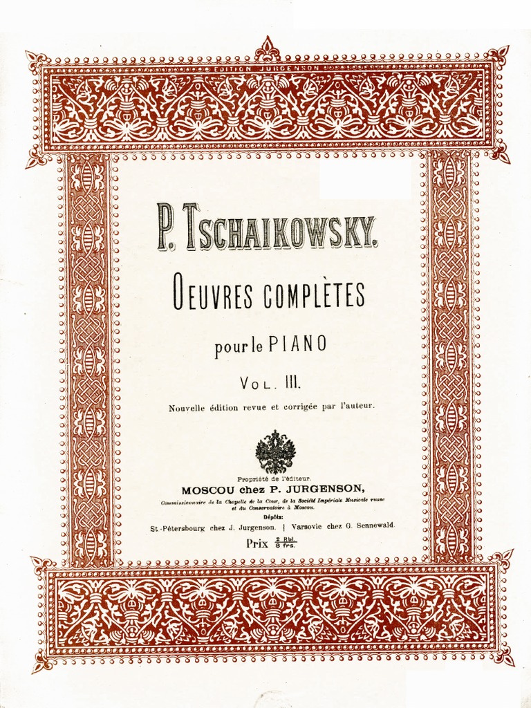 Tchaikovsky Piano | PDF