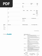 SOAP Notes Format for EMR Documentation | PDF | Medicine | Diseases And ...