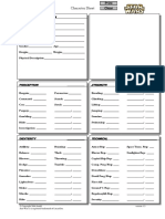 Robotech RPG Character Sheet: O.C.C. Skills: Type of Mecha | PDF ...