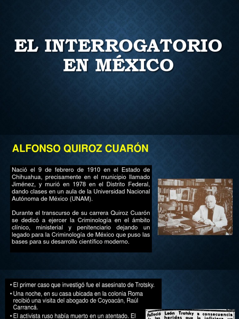 El Interrogatorio en México | PDF
