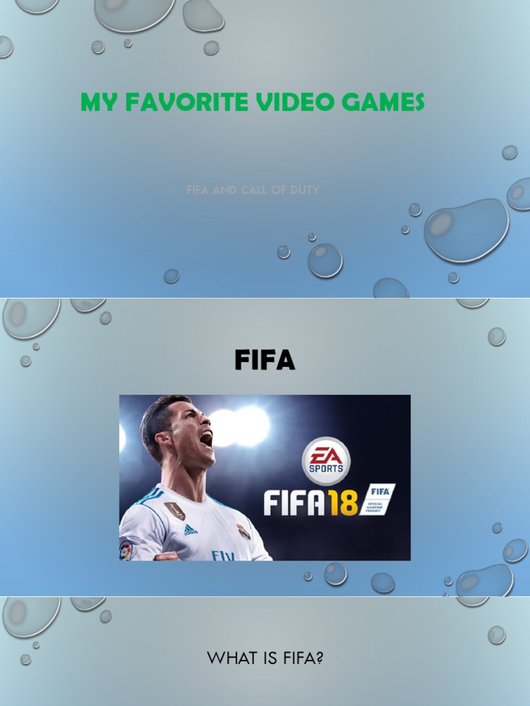 My Favorite Video Games | PDF