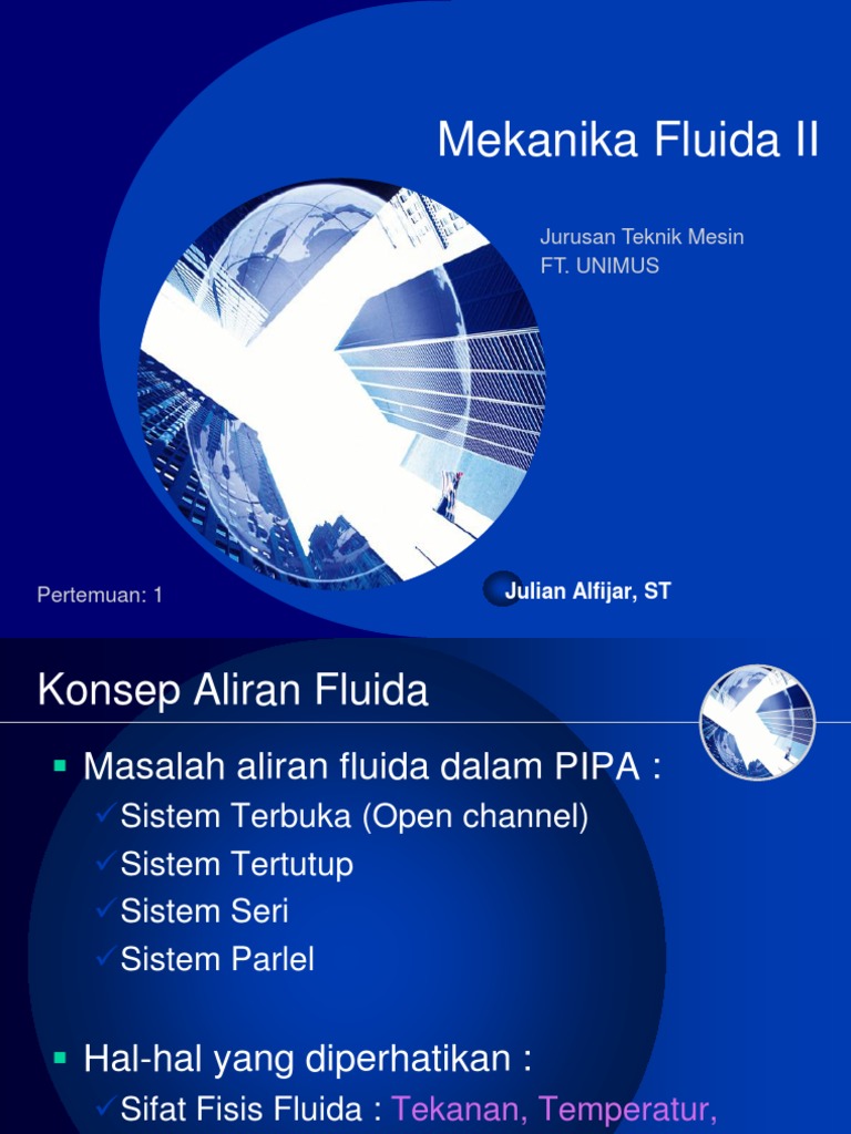 Aliran Fluida | PDF