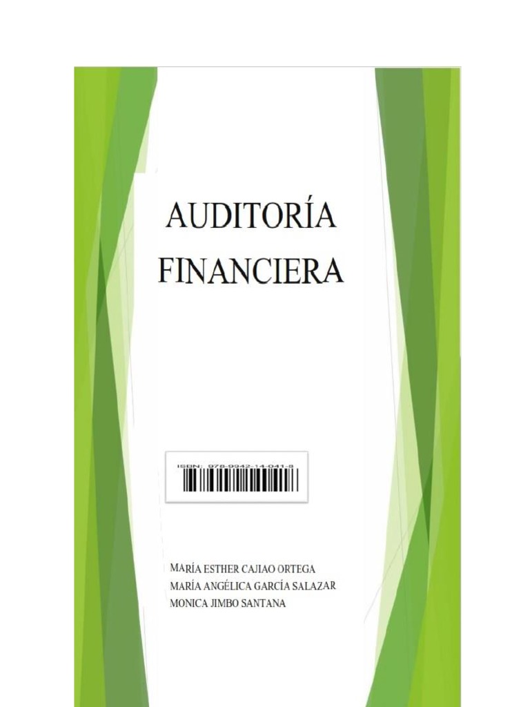 AUDITORIA FINANCIERA 1.pdf | Auditoría financiera | normas internacionales de INFORMACION ...