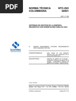 ISO 500002 Español | PDF | Gestión energética | Organización ...
