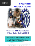Telecom OSP Fiber Optic Installation | PDF | Optical Fiber | Fiber ...
