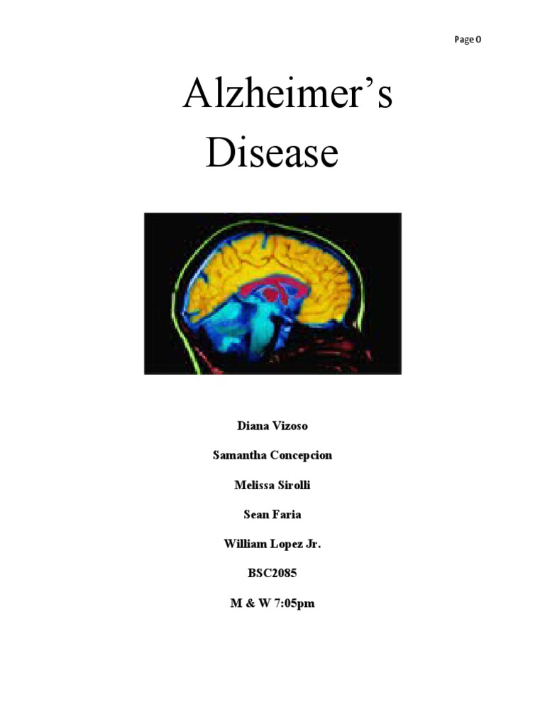 Alzheimer Cover Page (Hard Cover) | PDF | Alzheimer's Disease | Omega 3 ...