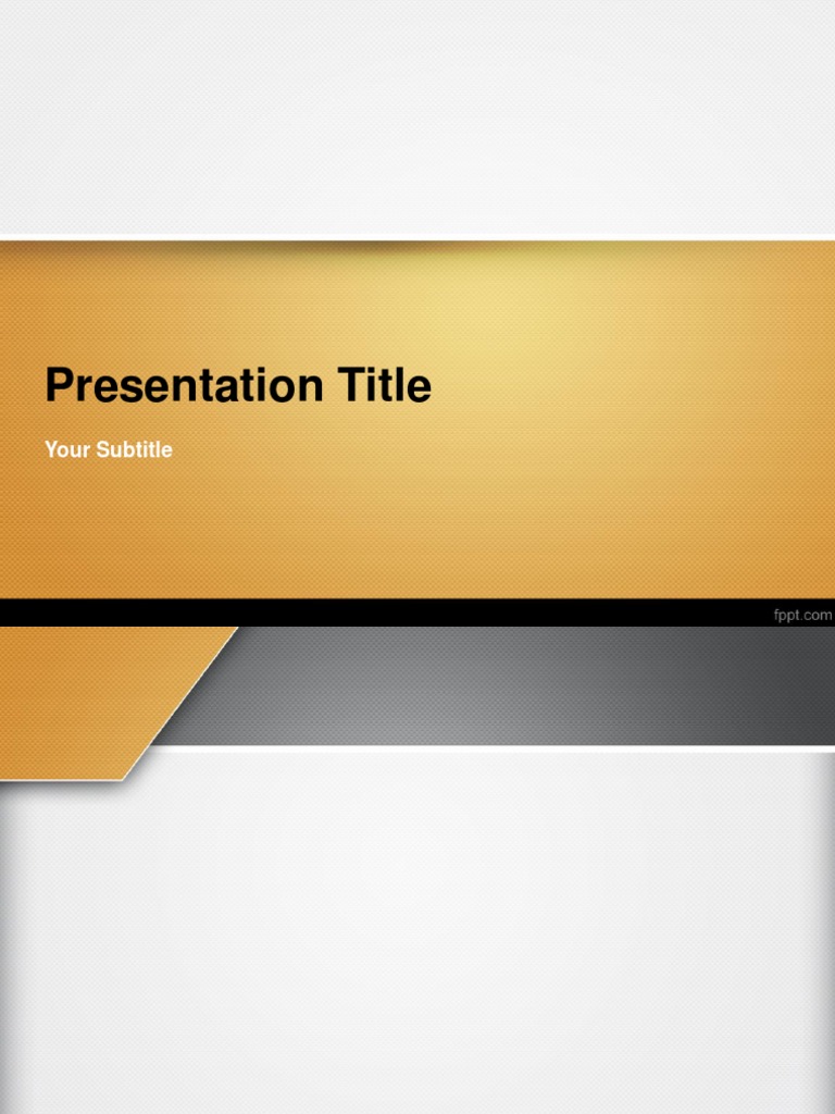 Presentation Title: Your Subtitle | PDF
