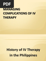 ANSAP Basic IVT Program | PDF | Intravenous Therapy | Nursing