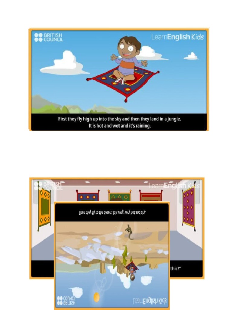 Ali and The Magic Carpet | PDF