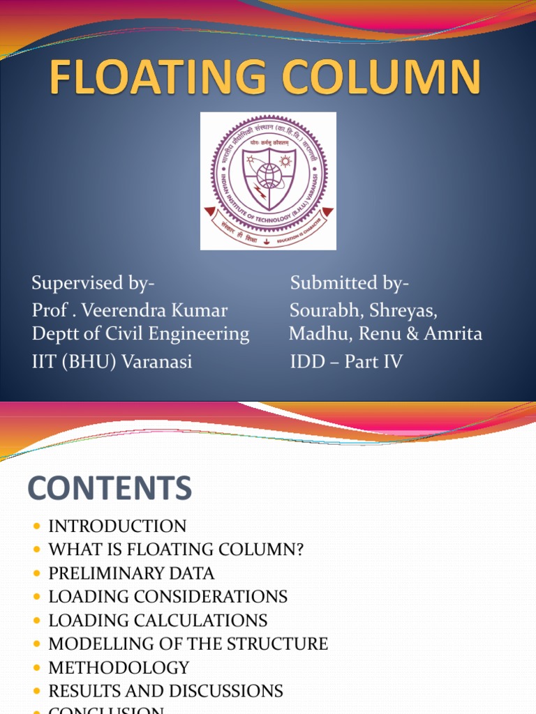 Floating Column | PDF | Beam (Structure) | Structural Engineering
