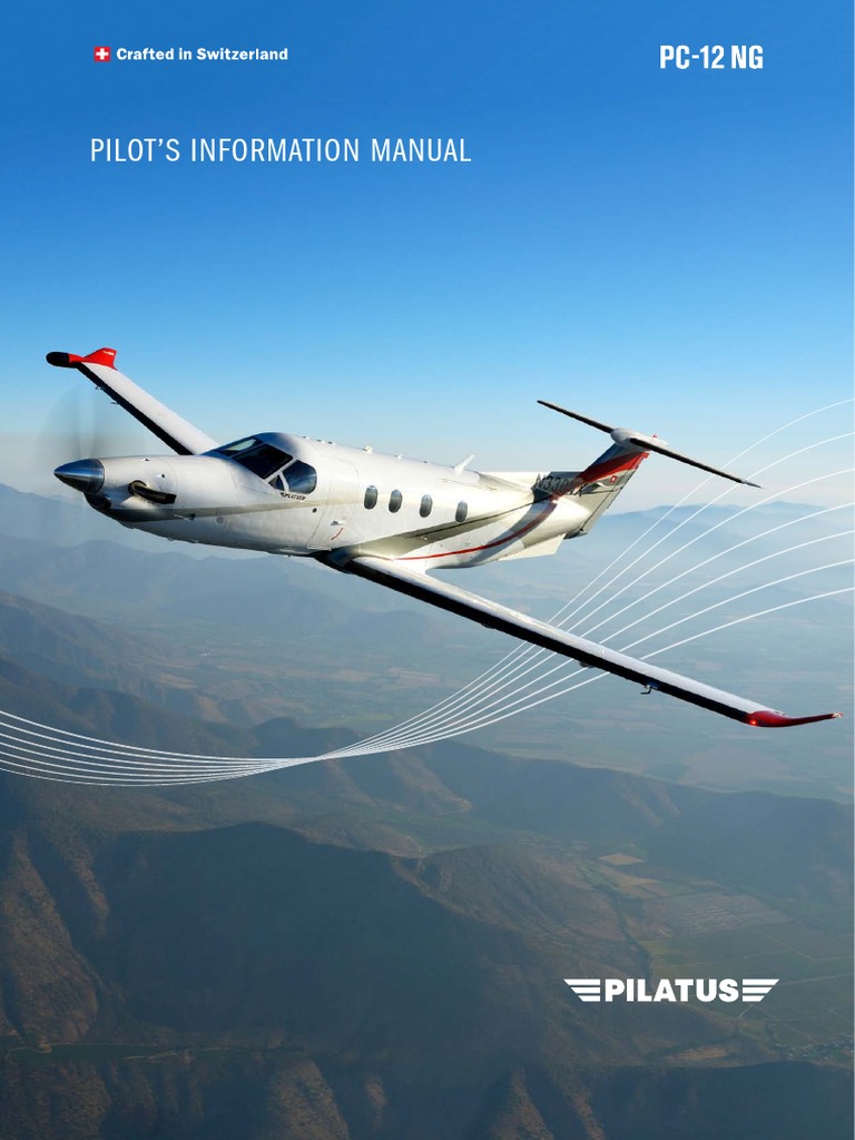 Pilatus PC 12 NG Manual PDF | PDF | Aerospace Engineering | Aviation
