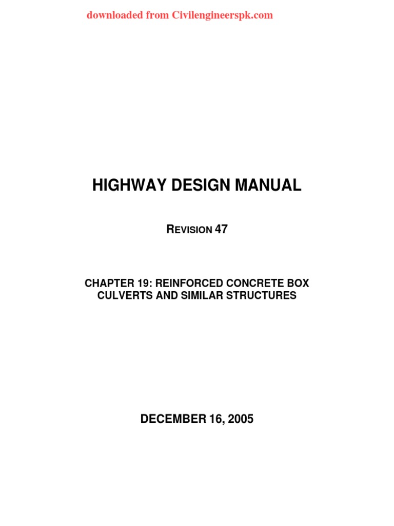 Box Culvert Design | PDF | Precast Concrete | Geotechnical Engineering
