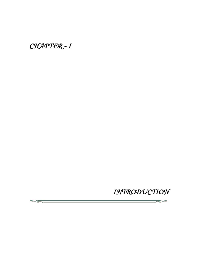 Chapter 1 | PDF