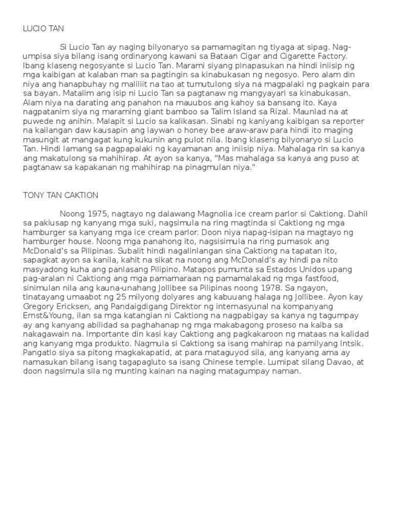 Lucio Tan | PDF