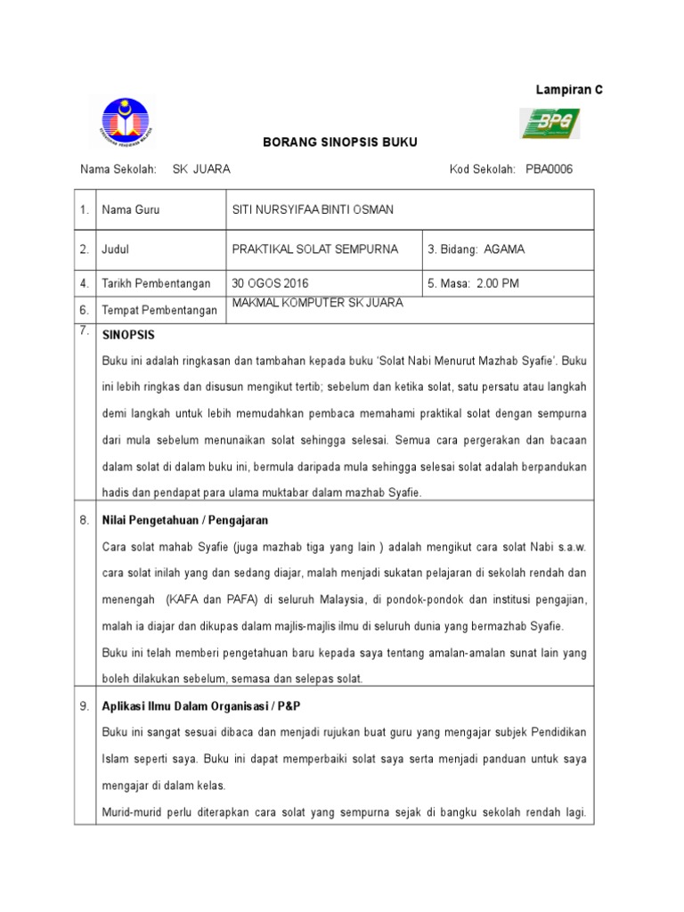 Sinopsis Buku LDP | PDF