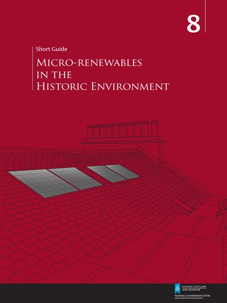 Micro-Renewables in The Historic Environment: Short Guide | PDF | Water ...