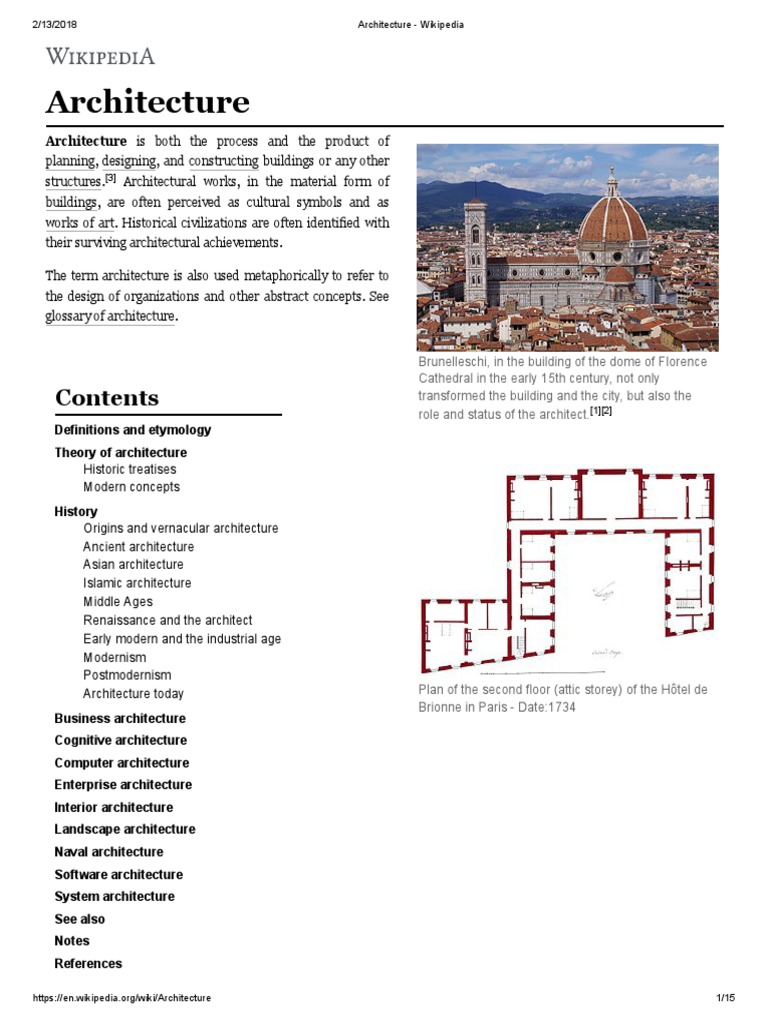 Architecture - Wikipedia | PDF | Naval Architecture | Enterprise ...