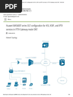 Vsol Gpon OLT Configuration Step by Step Guide 2023 | PDF | Ip Address | Computer Network