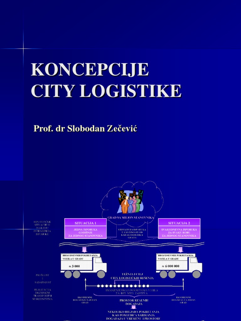7 Koncepcije City Logistike | PDF