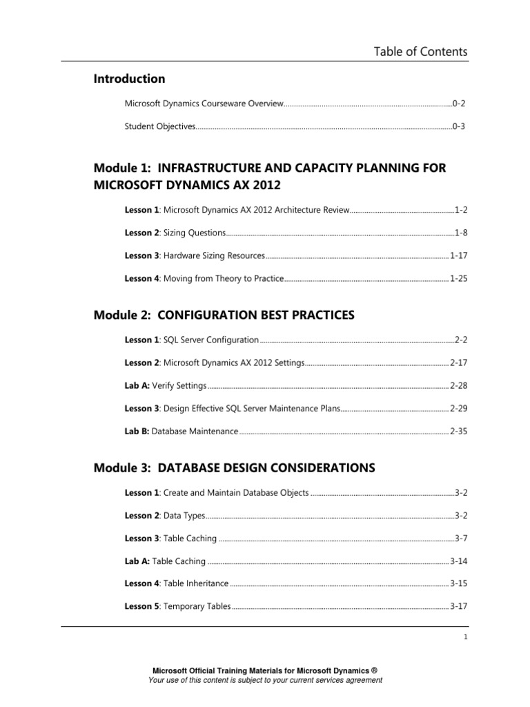 AX2012 SQL Optimization - All Chapters PDF | PDF | Remote Desktop Services | Databases