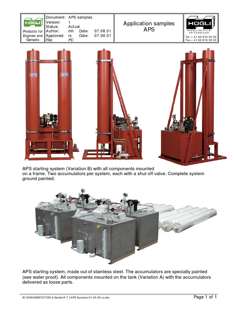 Application Sample Aps | PDF