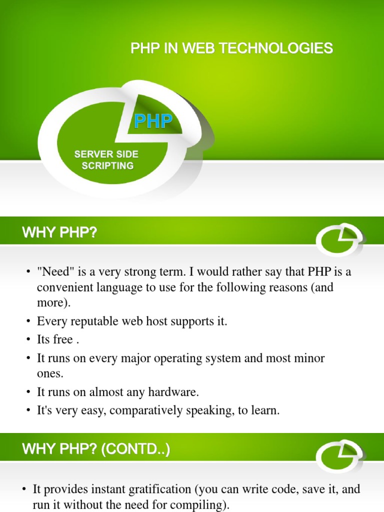 Php Basics Pdf Control Flow Parameter Computer Programming