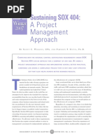 SOX Key Controls Payroll Matrix | PDF | Payroll | Business