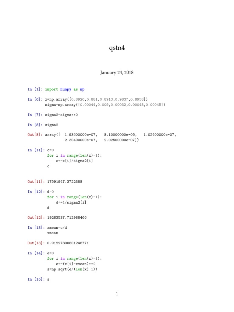 QSTN 4 | PDF