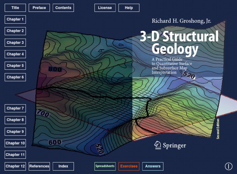 3-D Structural Geology: Richard H. Groshong, JR | PDF
