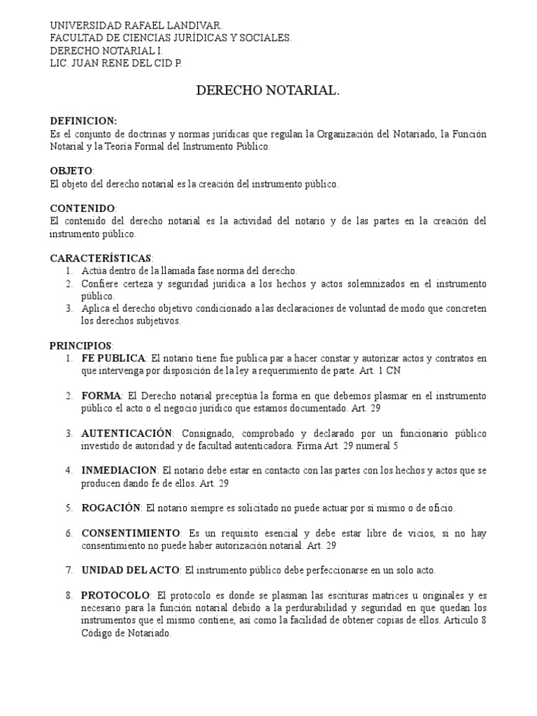 Material de Apoyo (Derecho Notarial) | PDF | Ley procesal | Justicia