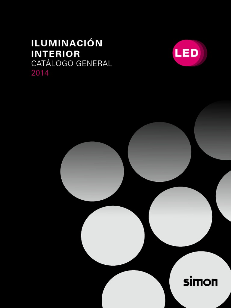 Catalogo Simon Iluminacion Interior PDF | PDF | Diodo emisor de luz ...