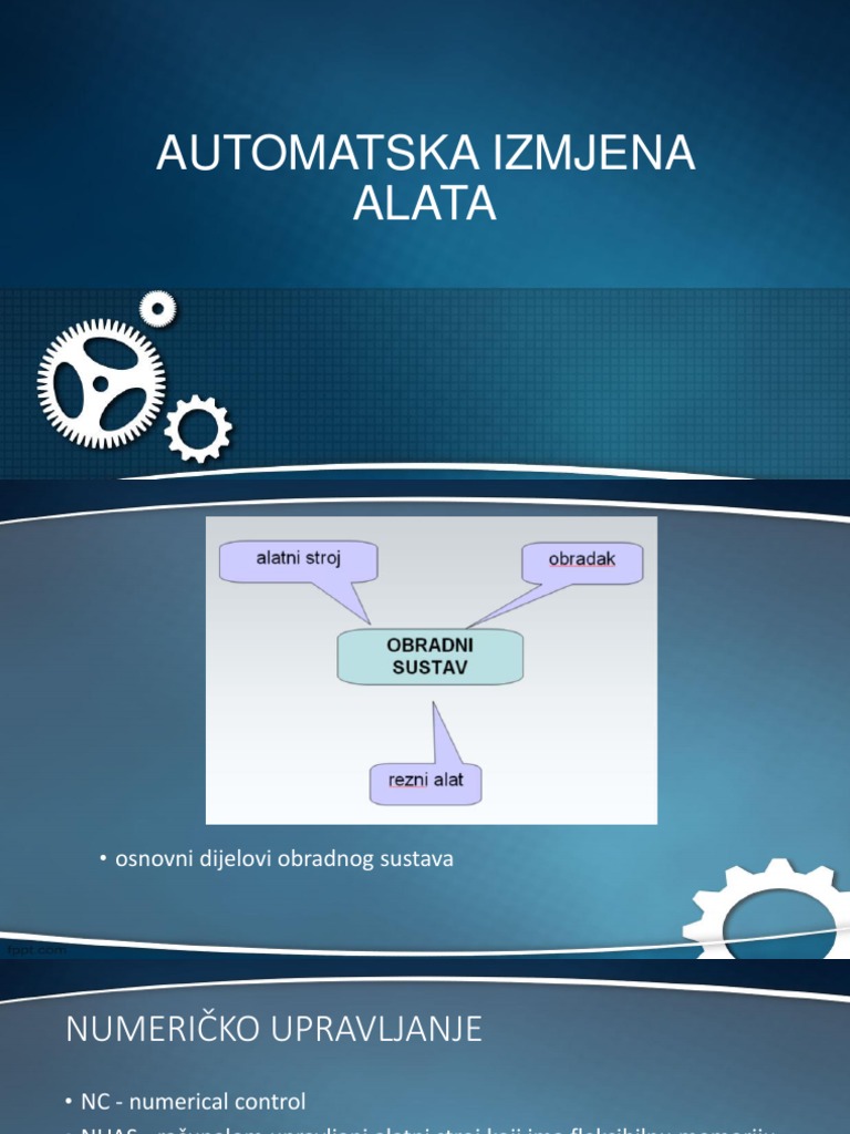 Automatka Izmjena Alata | PDF