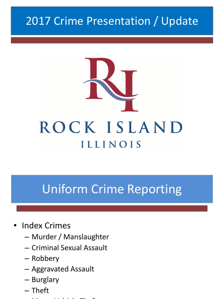 2017 Ripd Ucr | PDF | Uniform Crime Reports | Crime & Violence