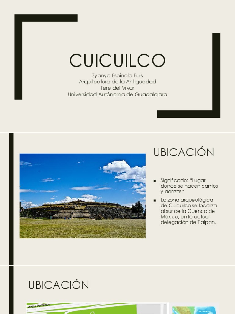 CUICUILCO | PDF | Arqueología | Cultura (general)
