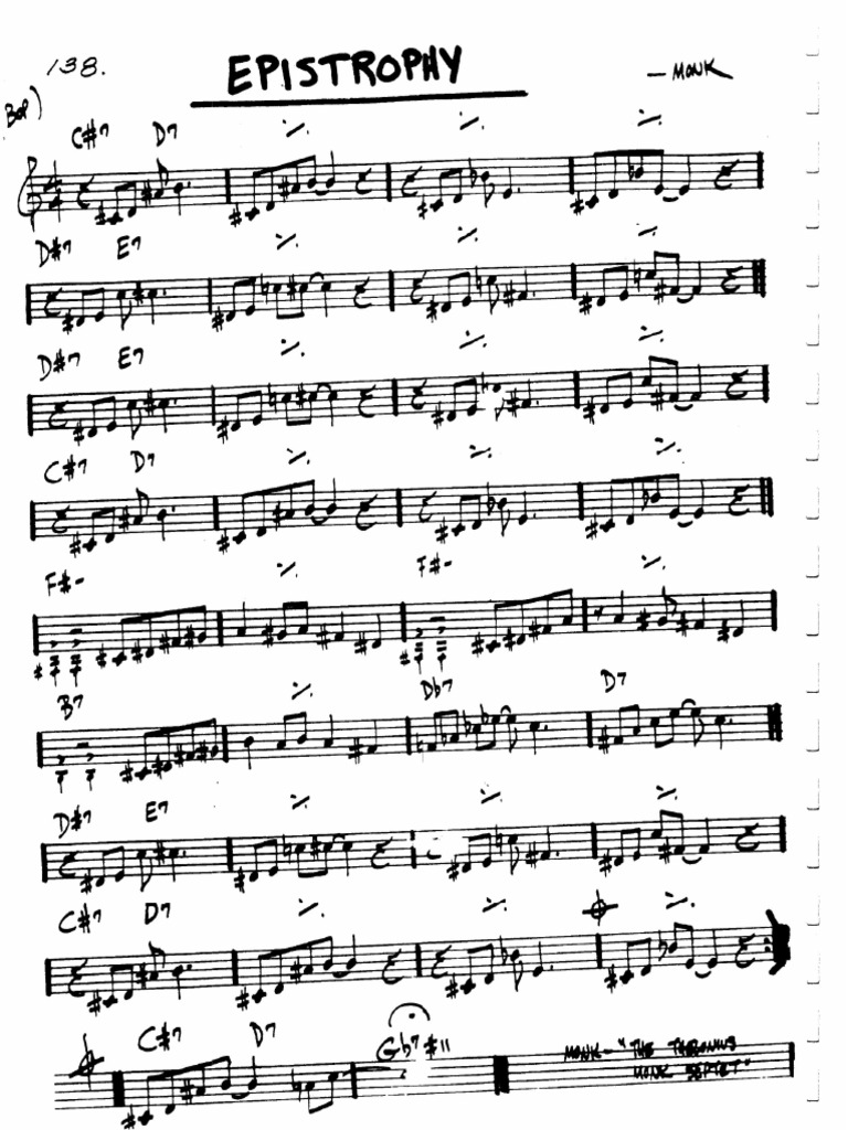 Epistrophy PDF | PDF