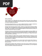 Speech On Valentine | PDF | Valentine's Day