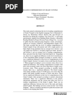 ABSTRACT - Reading Comprehension For D.O. Entry | PDF