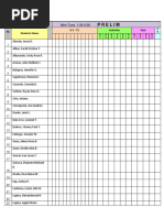 Score Sheet For Pageant | PDF
