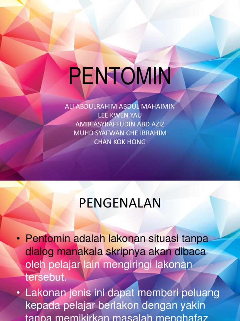 PENTOMIN | PDF