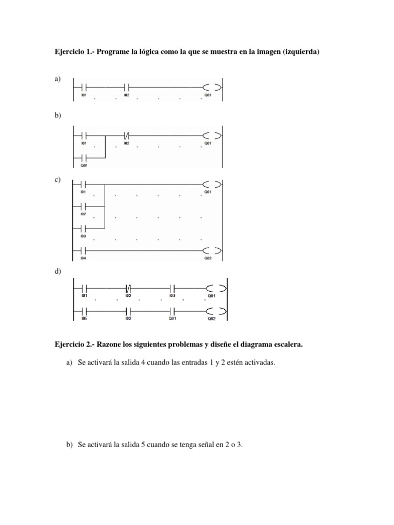 Practicas PLC | PDF | Controlador lógico programable | Informática y ...