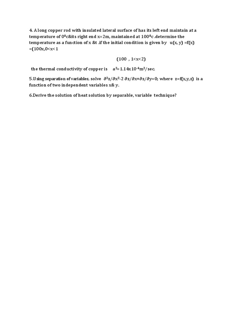 5 .Using Separation of Variables | PDF