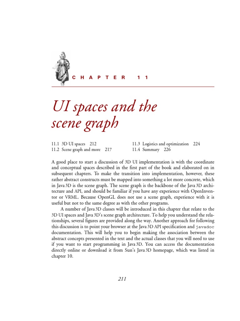 Mapping 3D UI Spaces to Java 3D Classes and Scene Graph Architecture ...