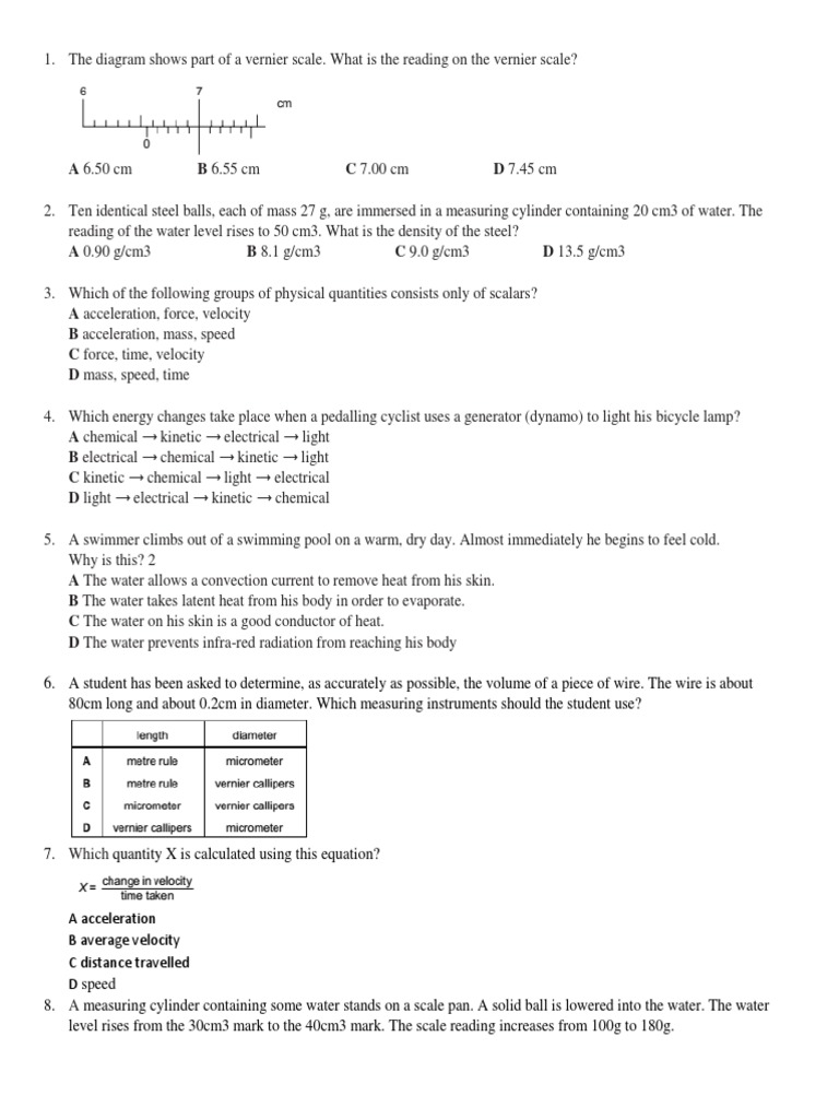 Physics Grade 7 | Thermal Conduction | Density