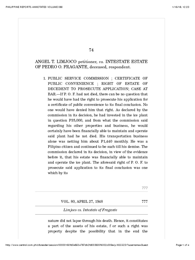 Civ Pro 050 PDF | PDF | Intestacy | Citizenship