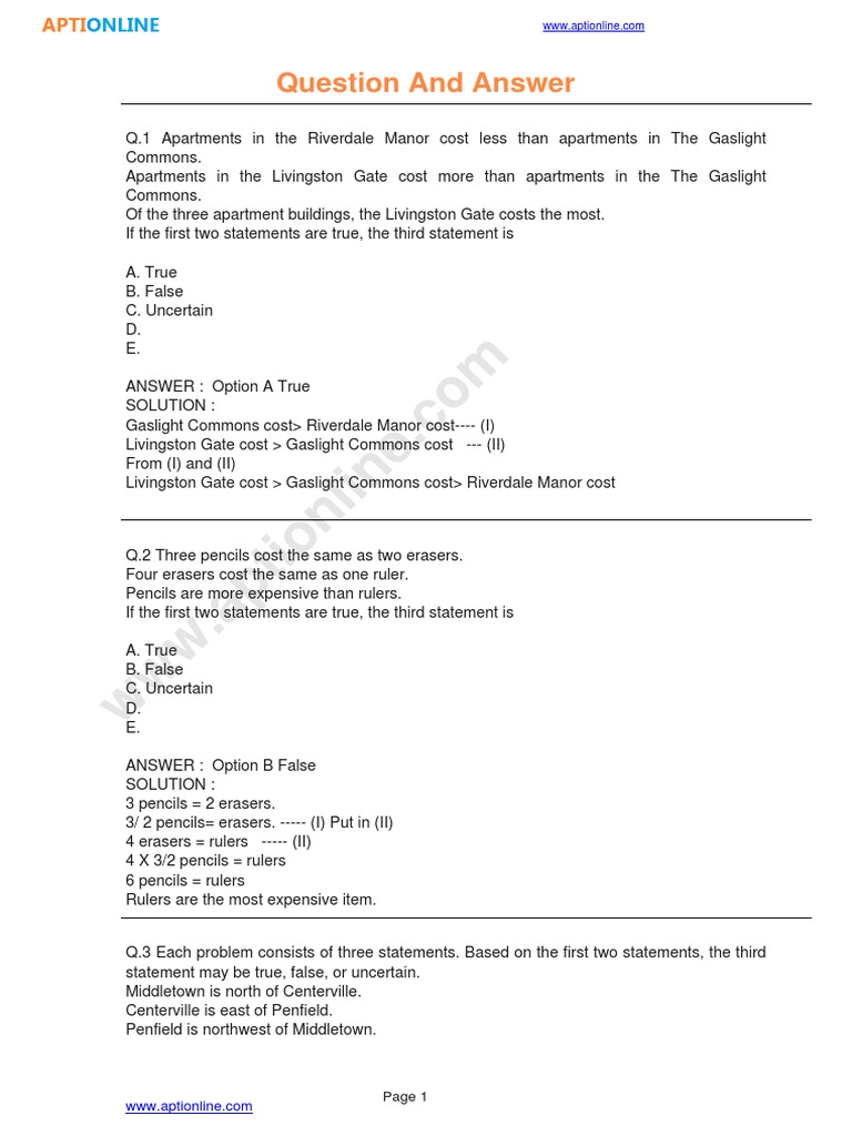 Logical Problem | PDF | Chicken | Bran