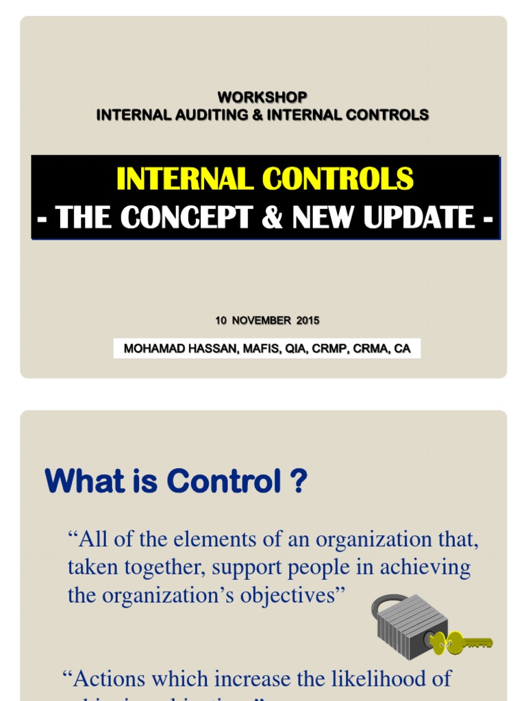 2 Internal Control | PDF