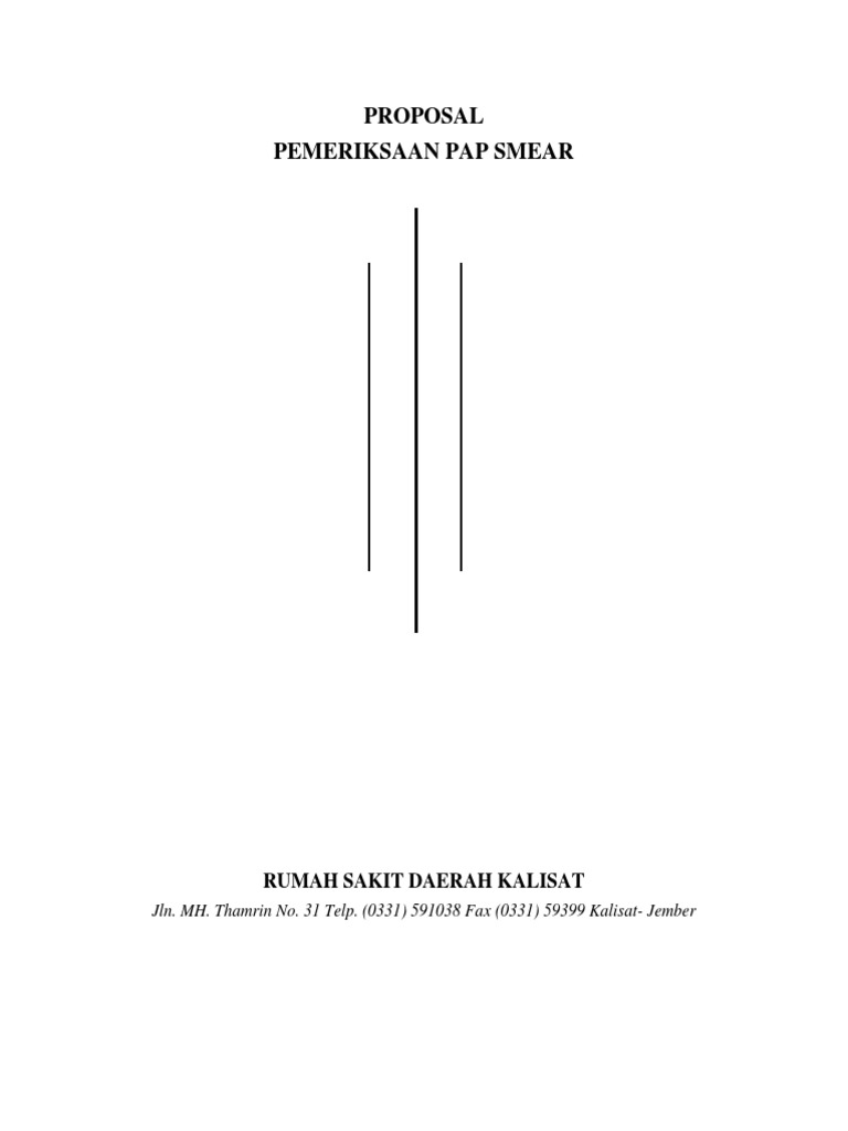 Proposal Pemeriksaan Pap Smear RS Kalisat | PDF | Kesehatan Holistik ...