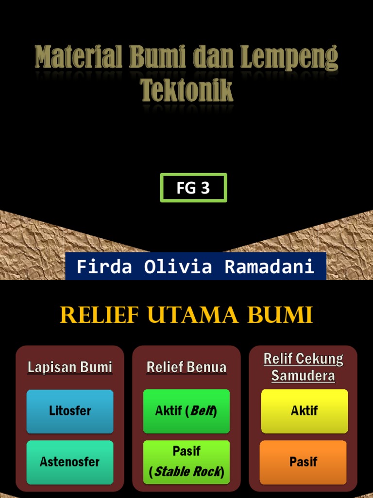 Material Bumi Dan Lempeng Tektonik | PDF